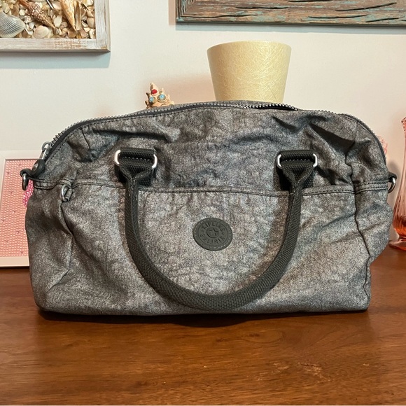 Kipling | Bags | Kipling Beonica Charcoal Sparkle Bag | Poshmark